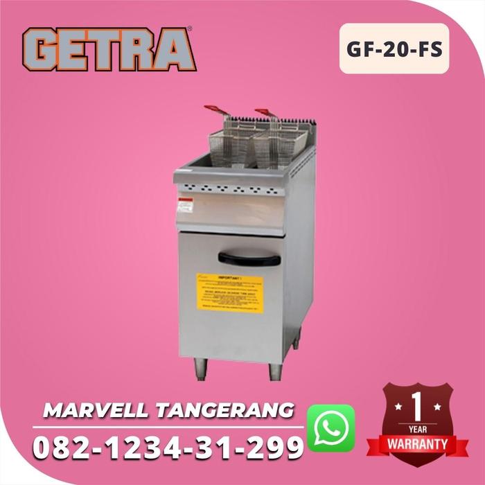 Jual DEEP FRYER GAS THERMOSTAT GETRA GF 20 FS STANDING 20 LITER ...