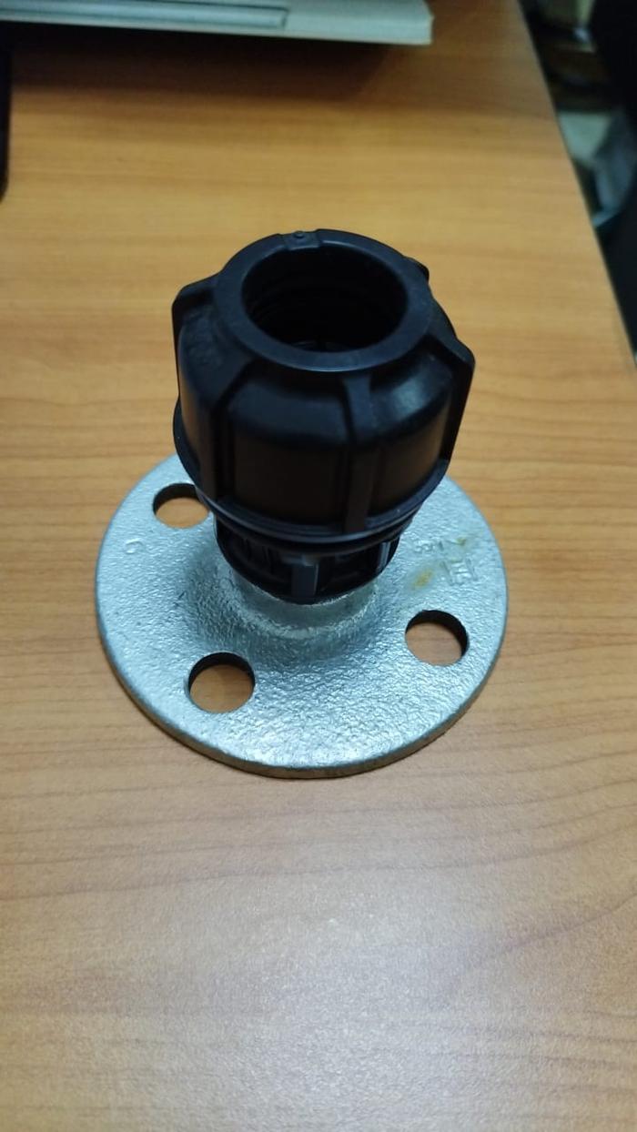 Jual Flange Adaptor Fitting / Accessories HDPE Compression Custom Dn ...