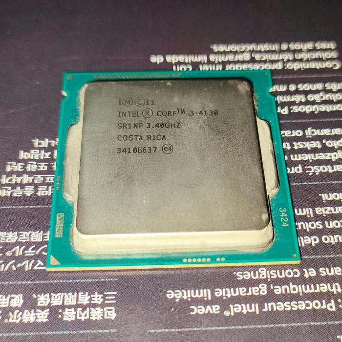 Jual Proci/Procecor/Processor Core i3-4130 Normal Garansi Toko 1 Tahun ...