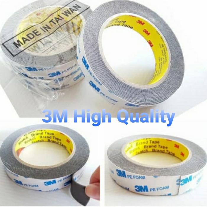 Jual Isolasi Double Tape 3M 20mm x 4m Spons Solasi Selotip Bolak Balik ...