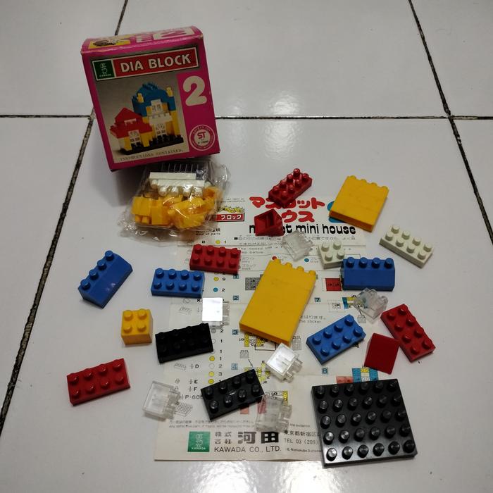 Jual DIA BLOCK KAWADA LEGO MASCOT MINI HOUSE Made in Japan 100% Original - Kota Surabaya ...