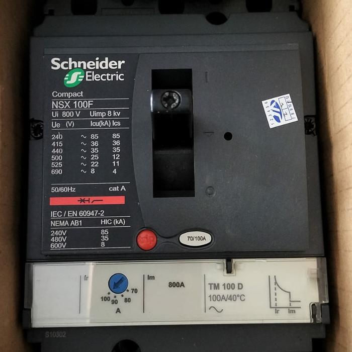 Jual MCCB NSX100F 3P 100A Schneider - Kota Surabaya - Jagoan Listrik ...
