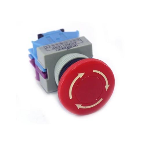 Jual Emergency Push Button Model Idec / Izumi AVW411ERP / 1NO 1NC Merk ...
