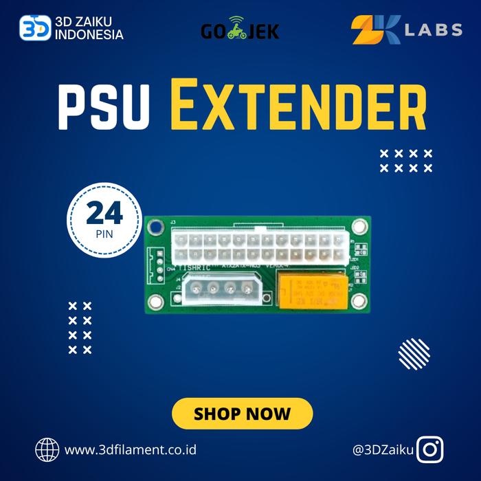 Jual Dual PSU Extender Adapter ATX 24 pin to Molex Conenctor Mining ...