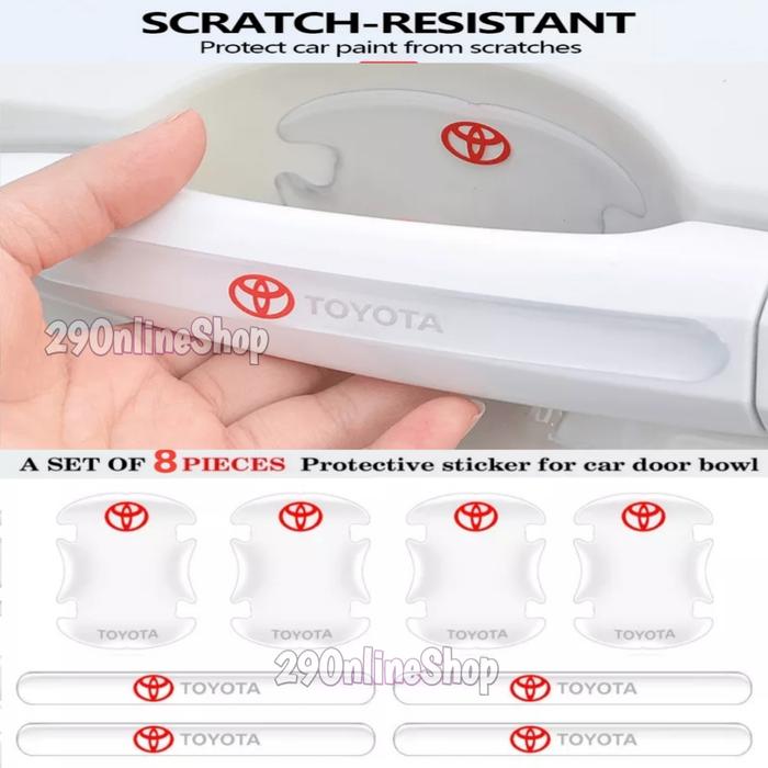 Promo sticker pelindung anti gores lecet gagang handle pintu mobil ...