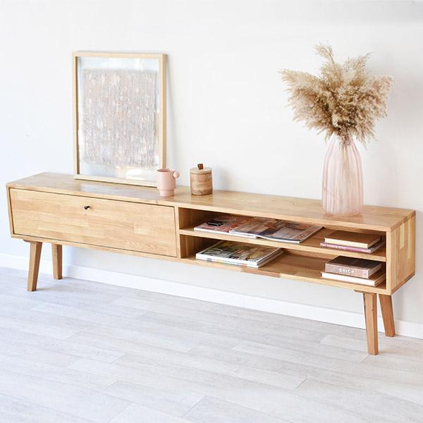 Jual BUFFET MINIMALIS MODERN JATI 3 DRAWER - Kab. Jepara ...