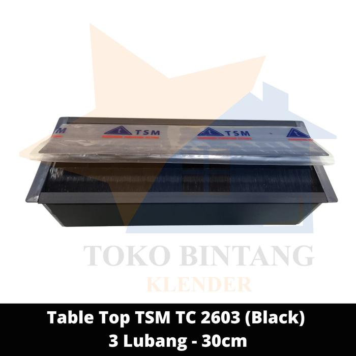 Jual Table Top TSM TC 2603 (Black) 3 Lubang - 30cm - Jakarta Timur ...