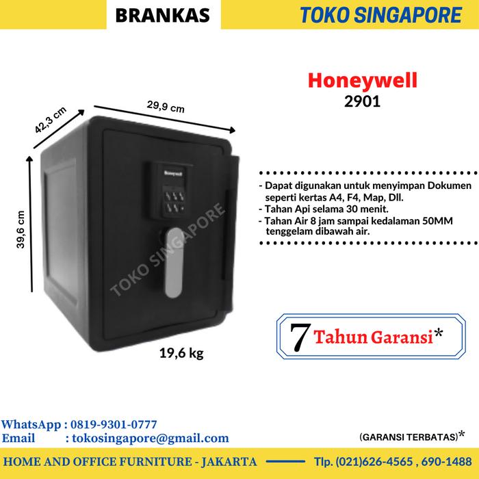 Jual Brankas Honeywell 2901 - Tahan api & Tahan Banjir - Garansi Resmi ...