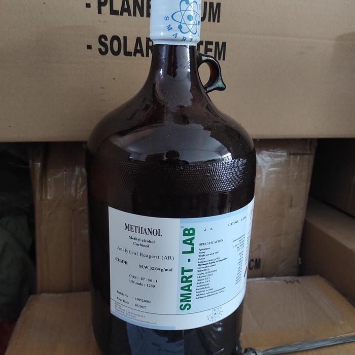 Jual Methanol Metanol Analytical Reagent Smartlab 4L for Analys- A1063 ...