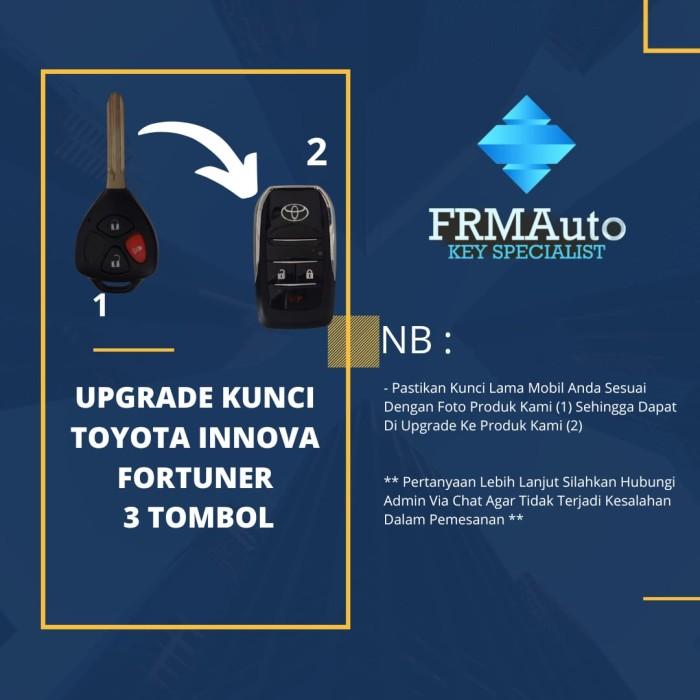 Jual Upgrade Kunci Toyota Innova Fortuner 3 Tombol - Jakarta Barat ...