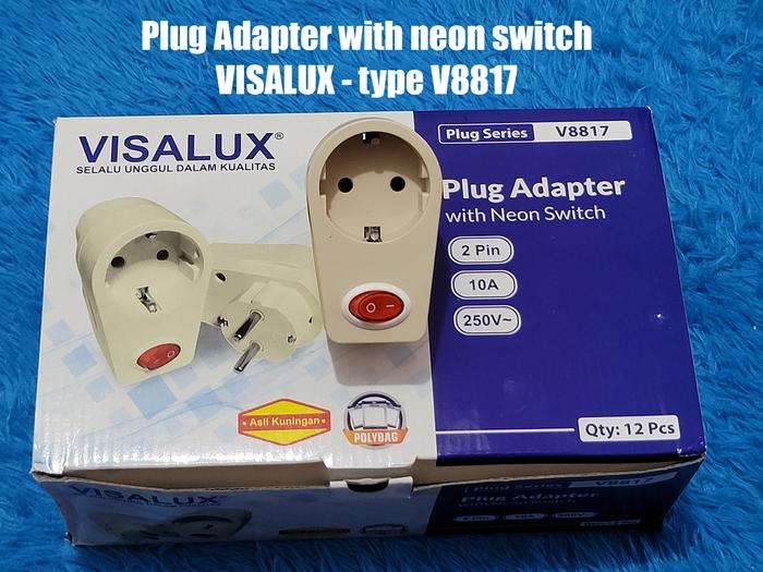 Jual Saklar Visalux V8817 Colokan Listrik Plug adapter SNI switch onepro - Jakarta Pusat ...