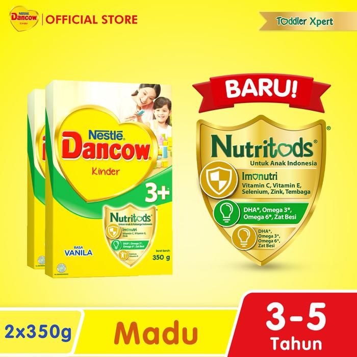 Promo Nestle DANCOW 3+ Madu Susu Anak 3-5 Tahun Box 350g x 2 pcs - - Dancow Official Store ...