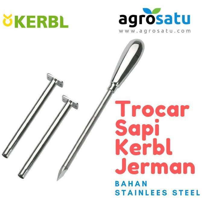 Jual Trocar Sapi KERBL - Trokar Alat Penghilang Perut Kembung Bloat ...