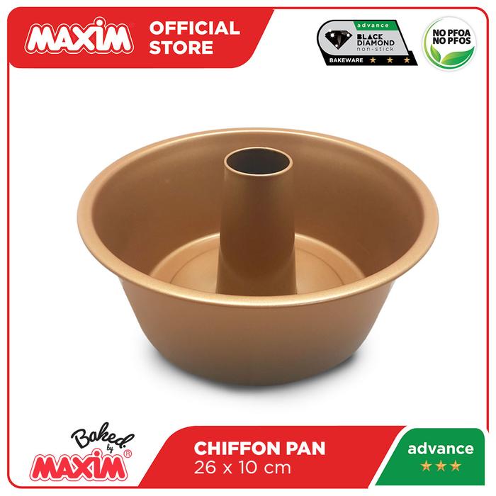 Promo Maxim New Bakeware 26cm Angle Food Chiffon Pan Cetakan Kue With ...