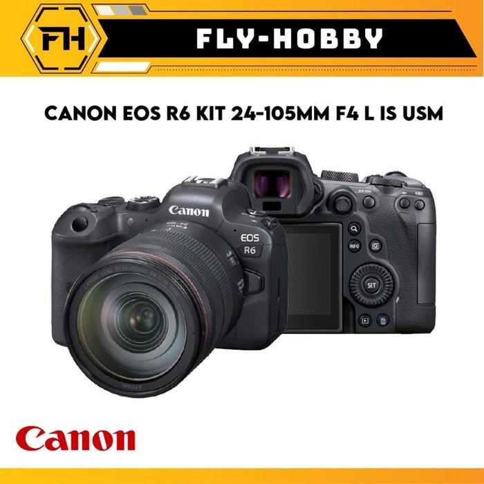 Jual Canon EOS R6 Kit 24-105mm f4 L IS USM - Jakarta Pusat - DJI FLY ...