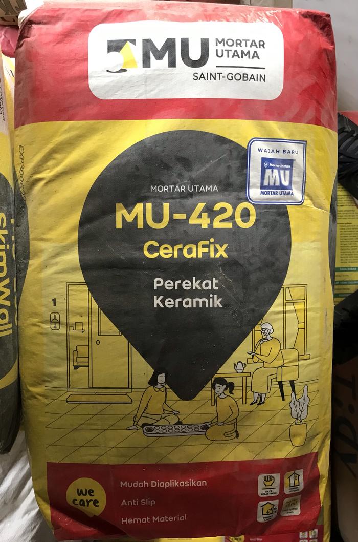 Jual Mortar Utama MU 420 Cerafix Perekat Keramik 25kg - Kota Medan ...