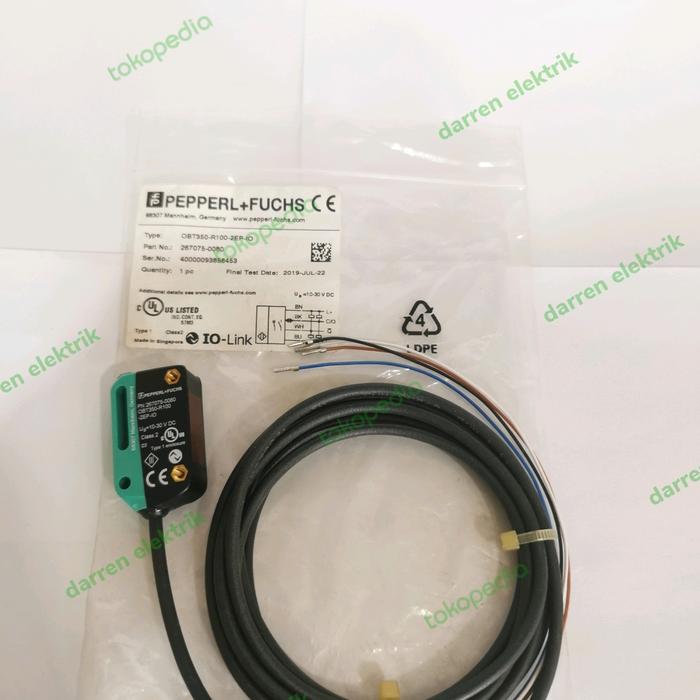 Jual photoelectric sensor pepperl fuchs OBT350-R100-2EP-IO - Jakarta Barat - darren elektrik ...