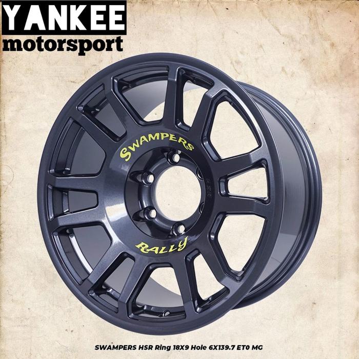 Jual HSR SWAMPERS R18 MURAH PADAN BUAT PAJERO HILUX FORD RANGER STRADA ...