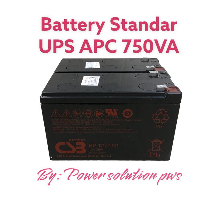 Jual Aki Baterai Standar RBC CSB For UPS APC 700 750 1000 1100 1400 - Jakarta Pusat - Power ...