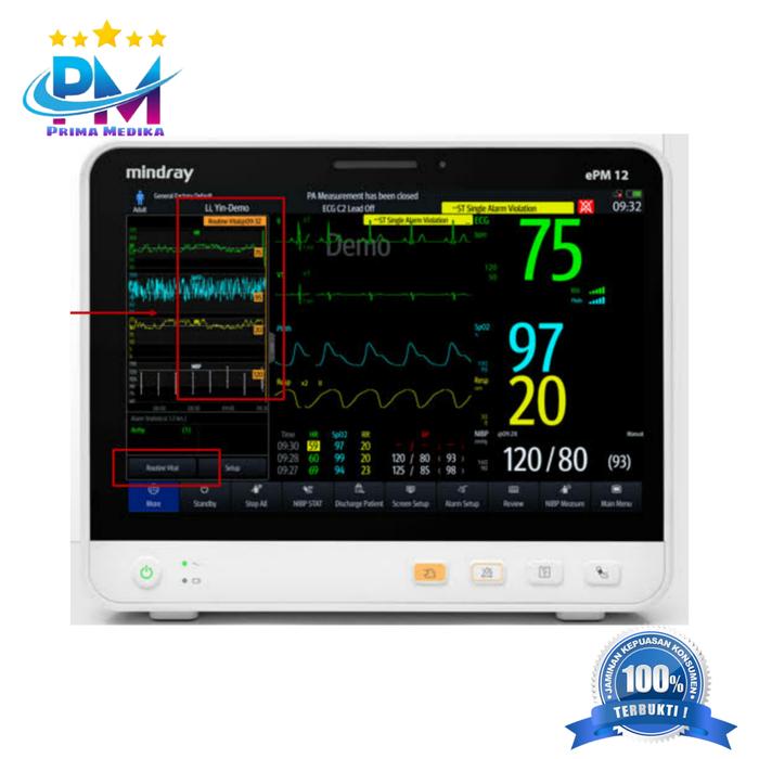 Jual Patient Monitor Mindray ePM 12/Pasien Monitor ePM12 Mindray - Kota ...