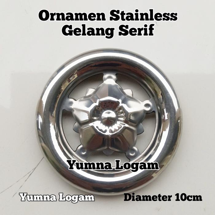 Jual Ring gelang 10cm ornamen stainless aksesoris pagar besi teralis ...