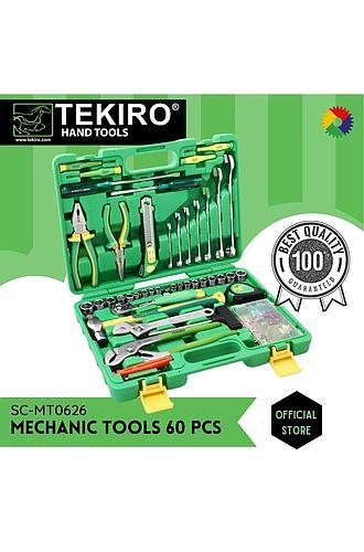 Jual TEKIRO SC-MT0626 MEKANIK TOOLS 60 PCS (TB PLASTIK) - Jakarta Barat - RECSHOP | Tokopedia