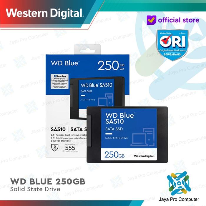 Promo WD Blue 3D Nand SSD 250GB - WDC Western Digital 250 GB Sata3 2.5 ...
