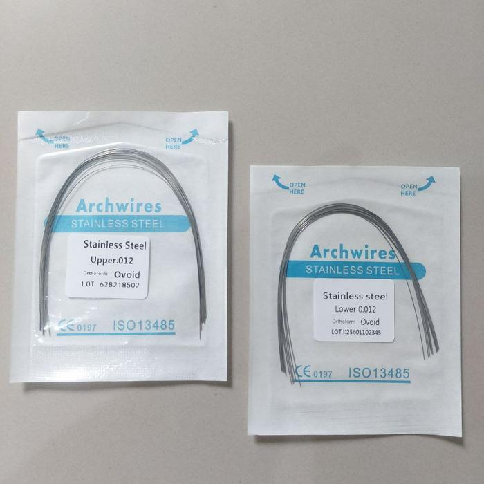 Jual Kawat Behel gigi dental Wire SS 012 Upper Lower / Wire Ortho isi ...