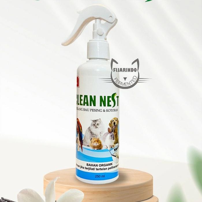 Jual Clean Nest Spray 250 ml/ Spray Penghilang bau Pesing - lemon - Kota Balikpapan - Chiby Pet ...