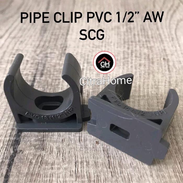 Jual Pipe Clip /Klip Pipa PVC 1/2" AW SCG - Kota Bandung - CitraHome ...