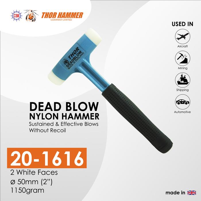 Jual Thor - Dead Blow Nylon Hammer 50mm, Type: 20-1616 - Jakarta Barat ...