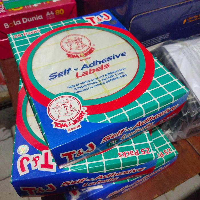 Jual label stiker tom & Jerry harga pack isi 25 pad - Jakarta Pusat - TALENTA STATIONERY ...