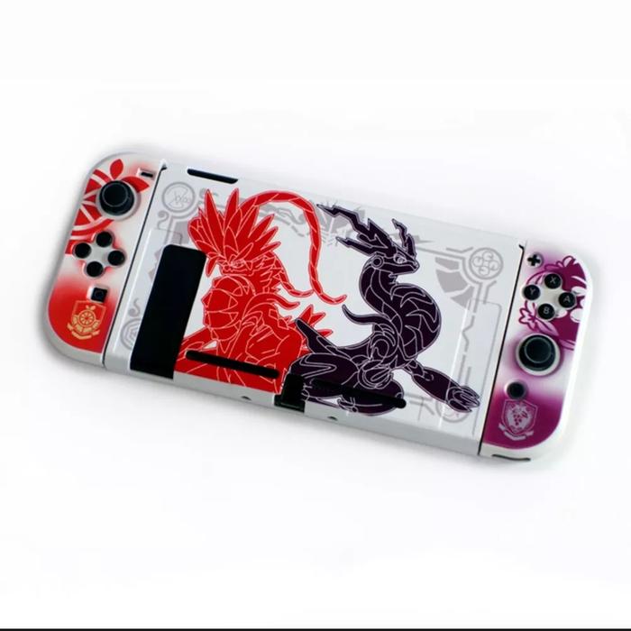 Jual Pokemon Scarlet Violet body case / dock Nintendo Switch v1 v2 oled ...