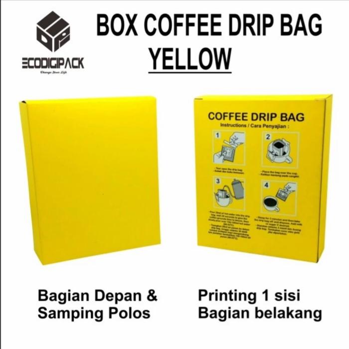 Jual KARDUS KEMASAN KOPI DRIP BAG / OUTER BOX COFFEE DRIP BAG FILTER ...