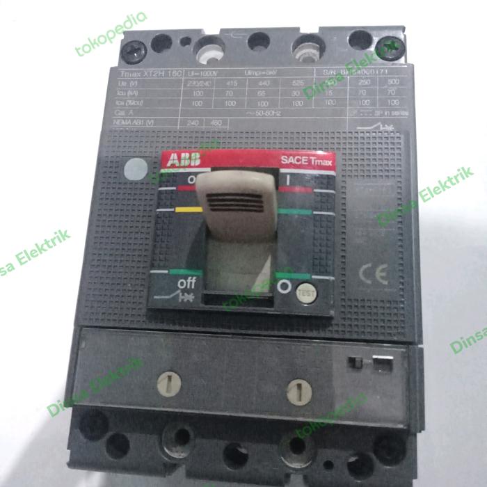 Jual MCCB BREAKER ABB SACE TIMEX 3POLE 100AMPERE - Jakarta Pusat ...