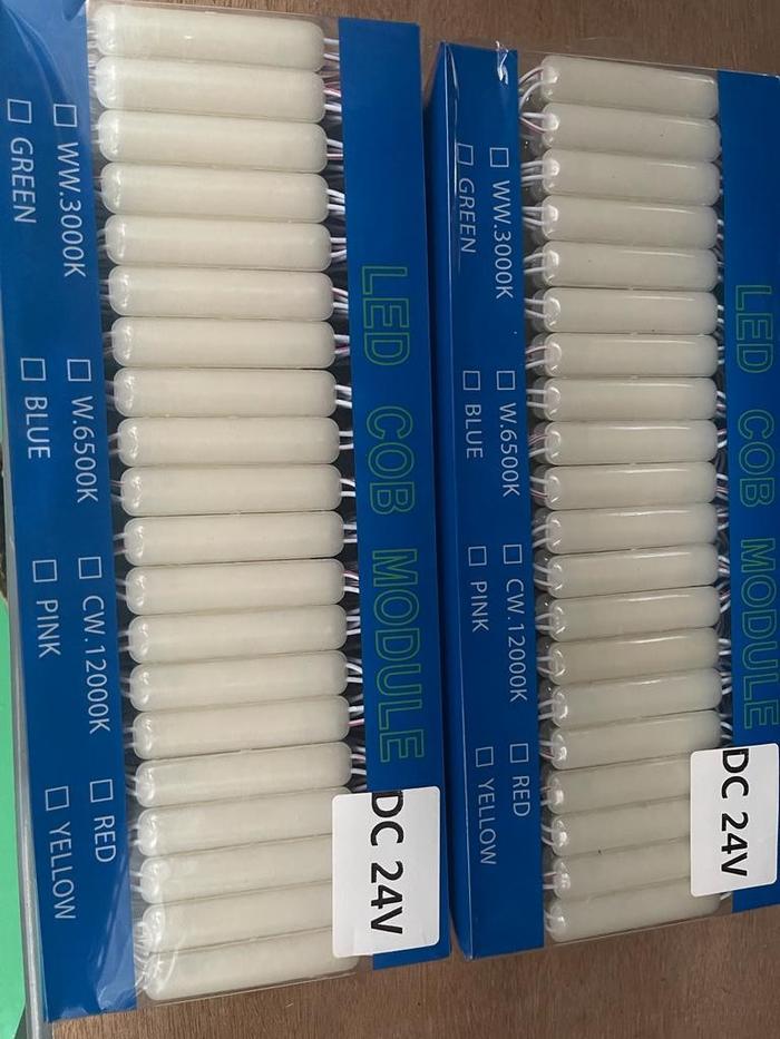 Jual Lampu LED Module COB 9 Mata 8520 8515 12V 24V Modul Motor Mobil ...