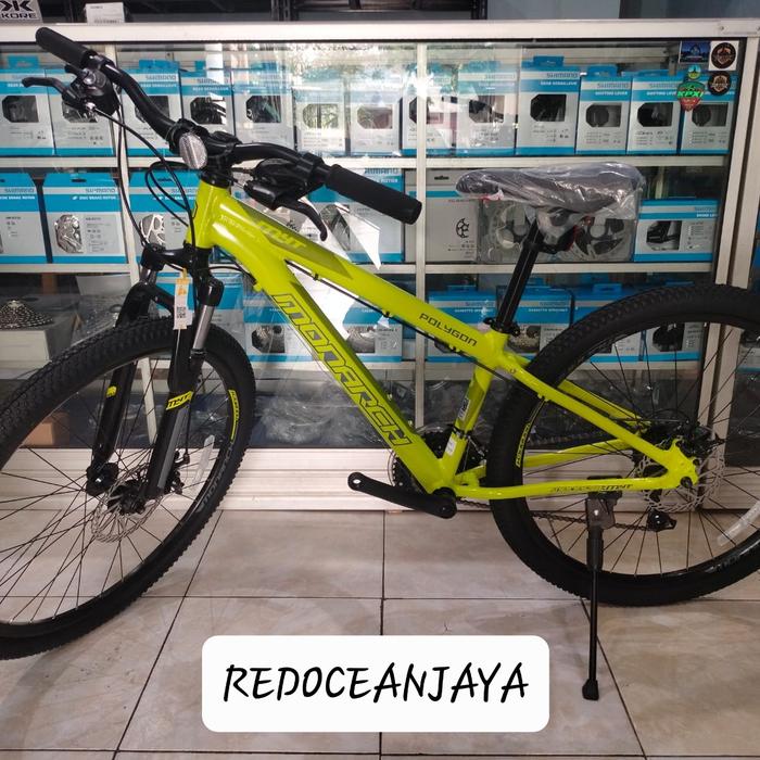 Jual sepeda Polygon monarch MYT 26 inch green 3 x 7speed sepeda gunung ...