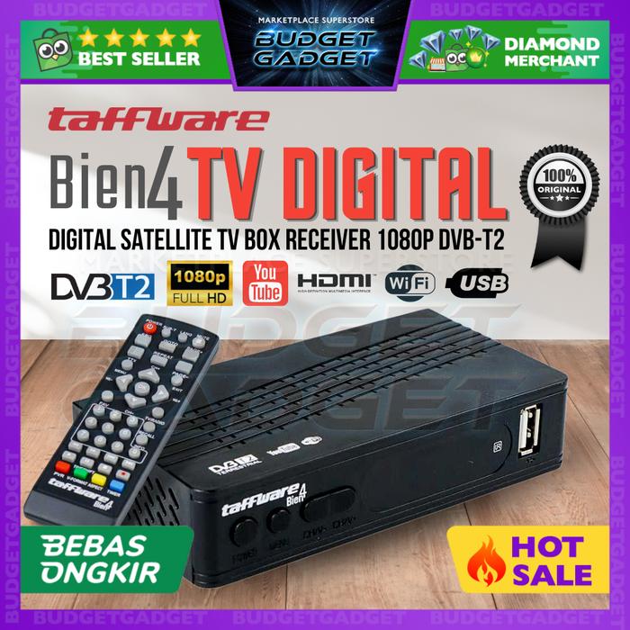 Jual Set Top Box TV Digital Taffware Bien4 Digital DVB-T2 H.264 1080P ...