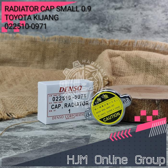 Promo RADIATOR CAP SMALL 0.9 - TUTUP RADIATOR KECIL KIJANG 5K / 7K ...