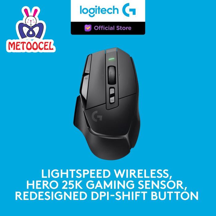 Promo Logitech G502 X LIGHTSPEED Mouse Gaming Wireless HERO 25K DPI ...