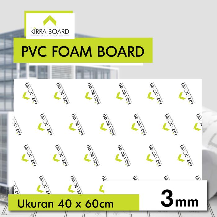 Jual PVC BOARD PVC FOAM BOARD KIRRA BOARD 40 x 60cm ; 3mm - Kota Medan ...