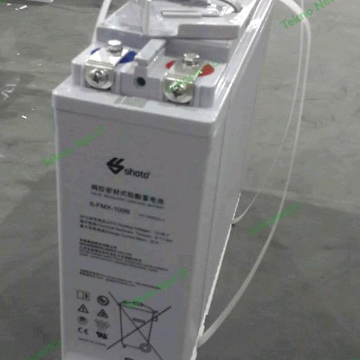 Jual Battery Shoto 100Ah/12V / VRLA Shoto 100Ah Front Terminal/ Battery ...