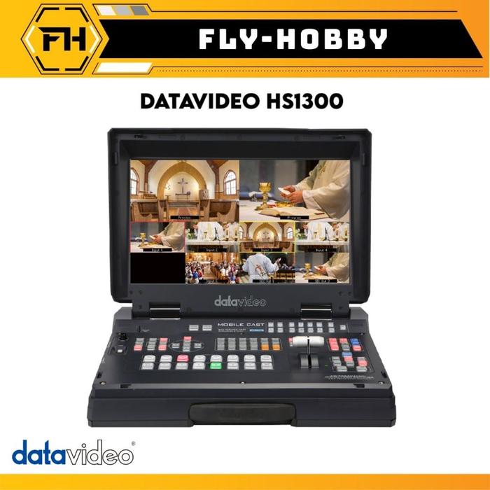 Jual Datavideo HS1300 SDI Switcher HD Mixer/Data Video HS-1300 Portable ...