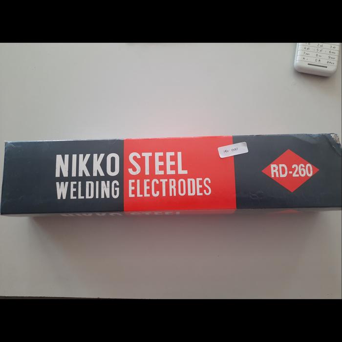 Jual KAWAT LAS NIKKO STEEL RD 260 / 2.6 MM x 350 MM ( 1 DUS = 5 KG ) - Kab. Bogor - Ada Baja ...
