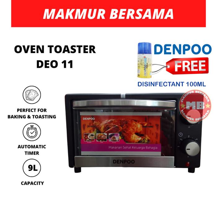Jual DENPOO OVEN TOASTER DEO 11 - Kota Bandung - MakmurBersamaBandung ...