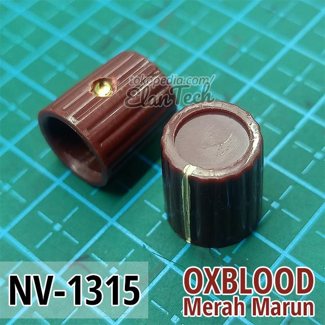 Jual Knob Potensio NV-1315 Marconi Neve Style Oxblood Merah Marun ...