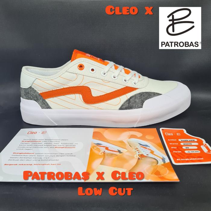 Promo Sepatu PATROBAS X CLEO Series (Limited Edition) - LOW CUT, 38 ...