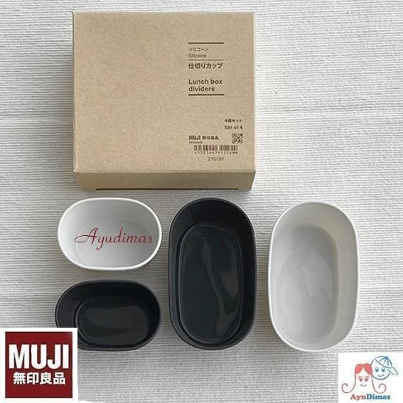 Jual Muji Silicone Lunch Box Dividers / Divider Cup - Partisi Bento Di ...