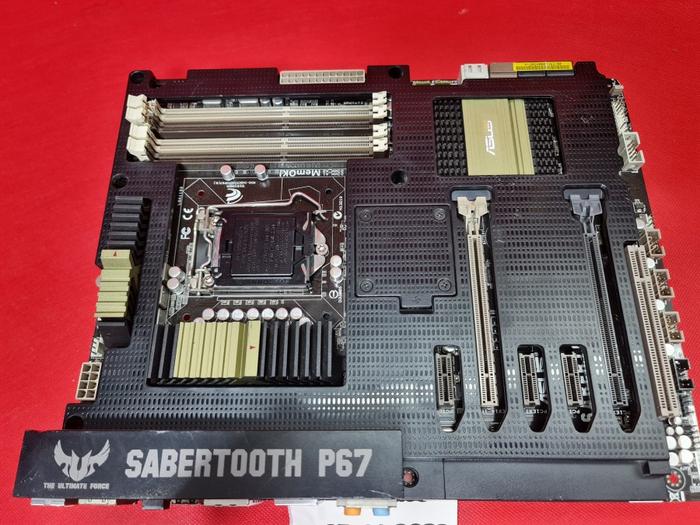 Jual MOTHERBOARD Asus Sabertooth P67 LGA 1155 RAM DDR3 - Jakarta Barat ...