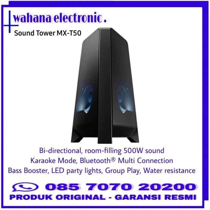 Jual SAMSUNG MXT50 SOUND TOWER MX T50 SPEAKER PORTABLE KARAOKE PARTY ...